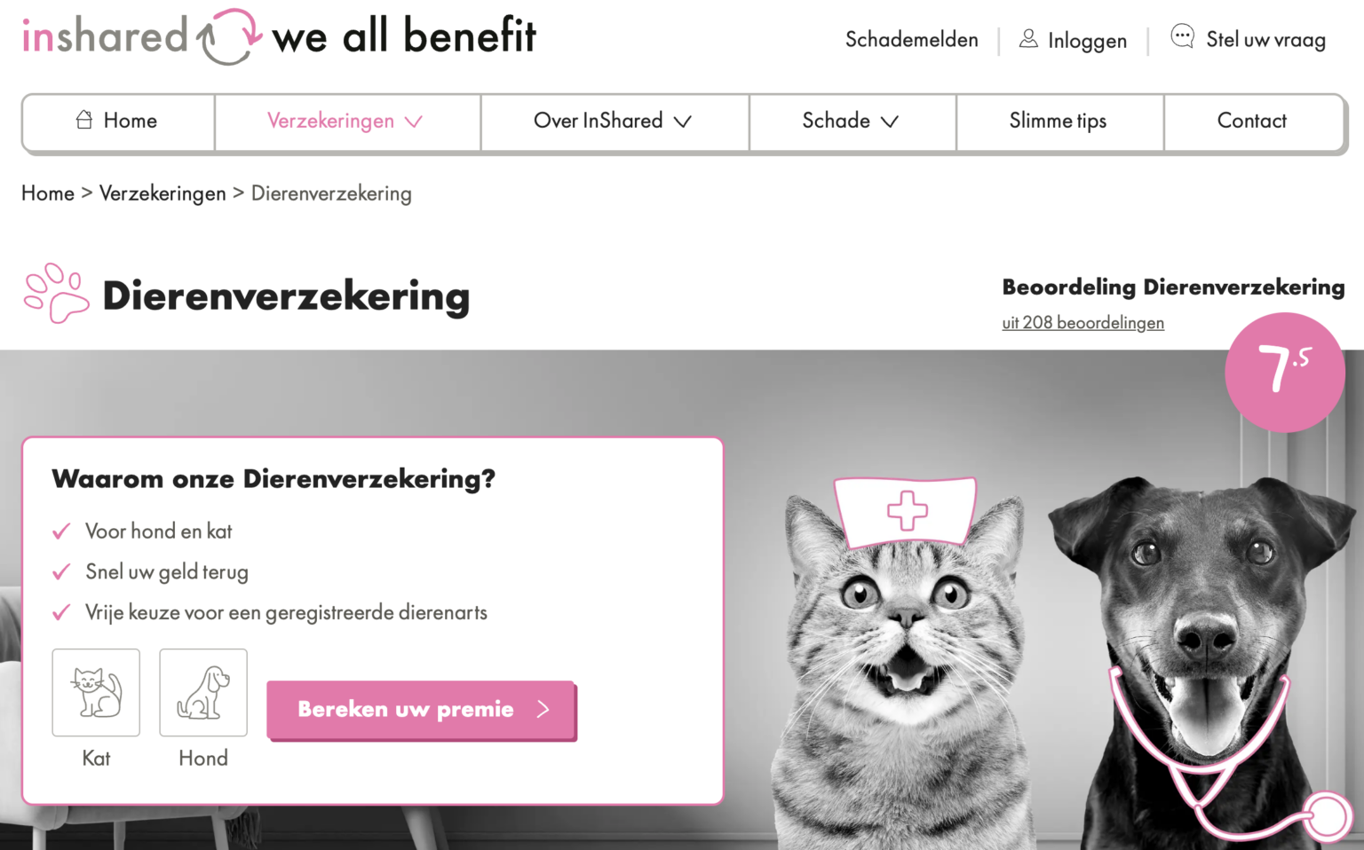Inshared DierenverzekeringReview: Onze ervaringen [november 2025]